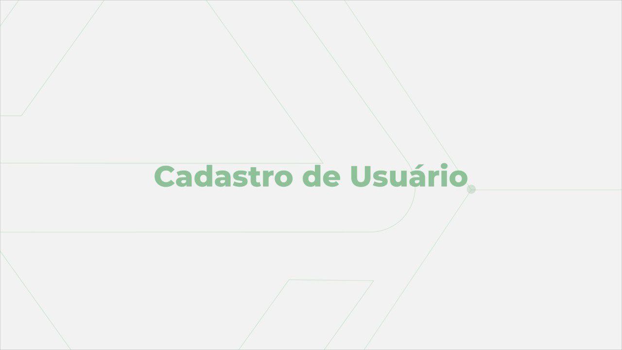 Cadastro de usuário - AgroHUB